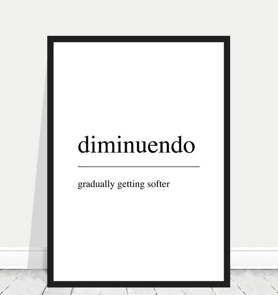 Diminuendo Sign