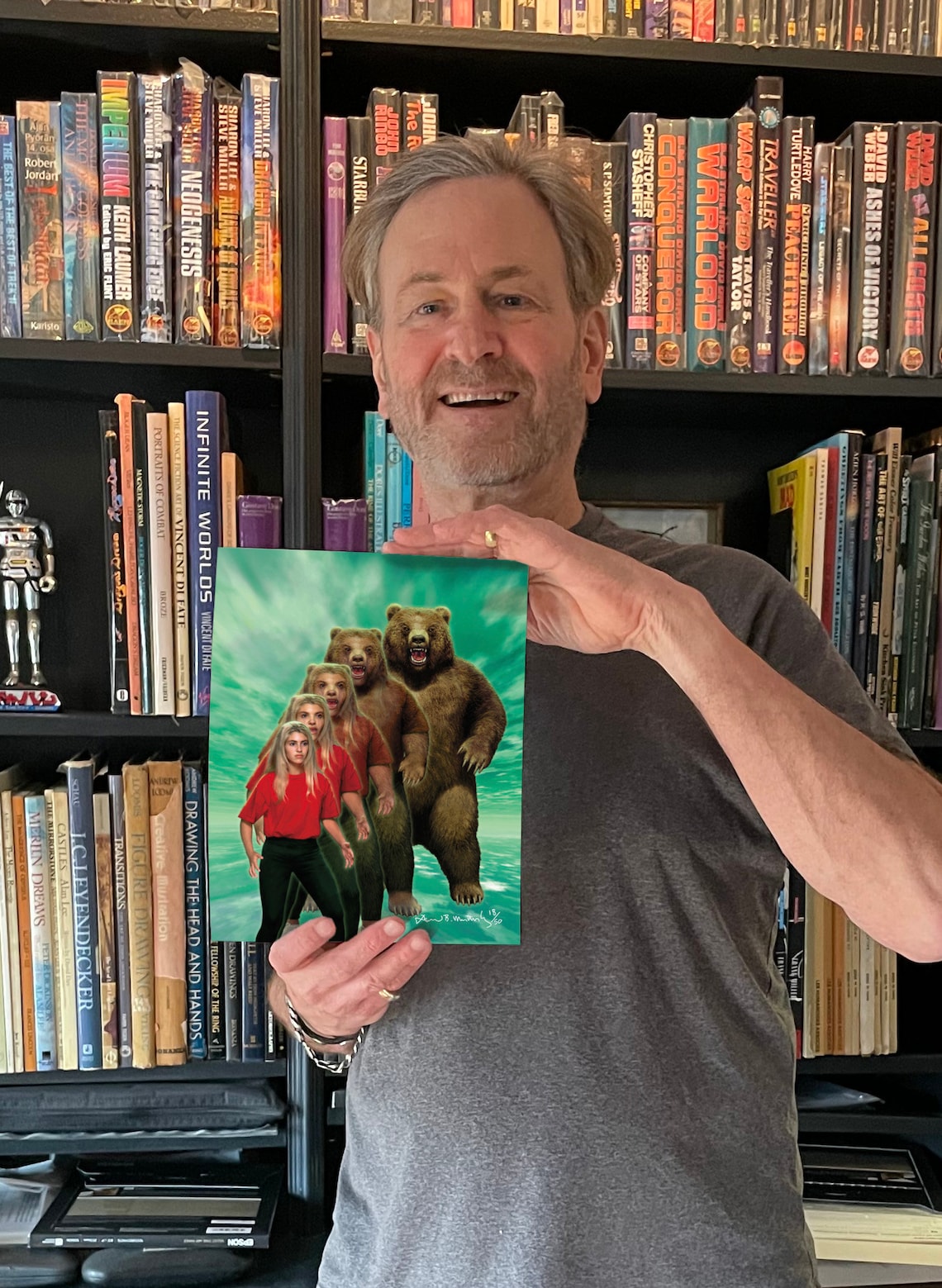 ANIMORPHS 07: THE STRANGER Art Print Signed and Numbered by - Etsy