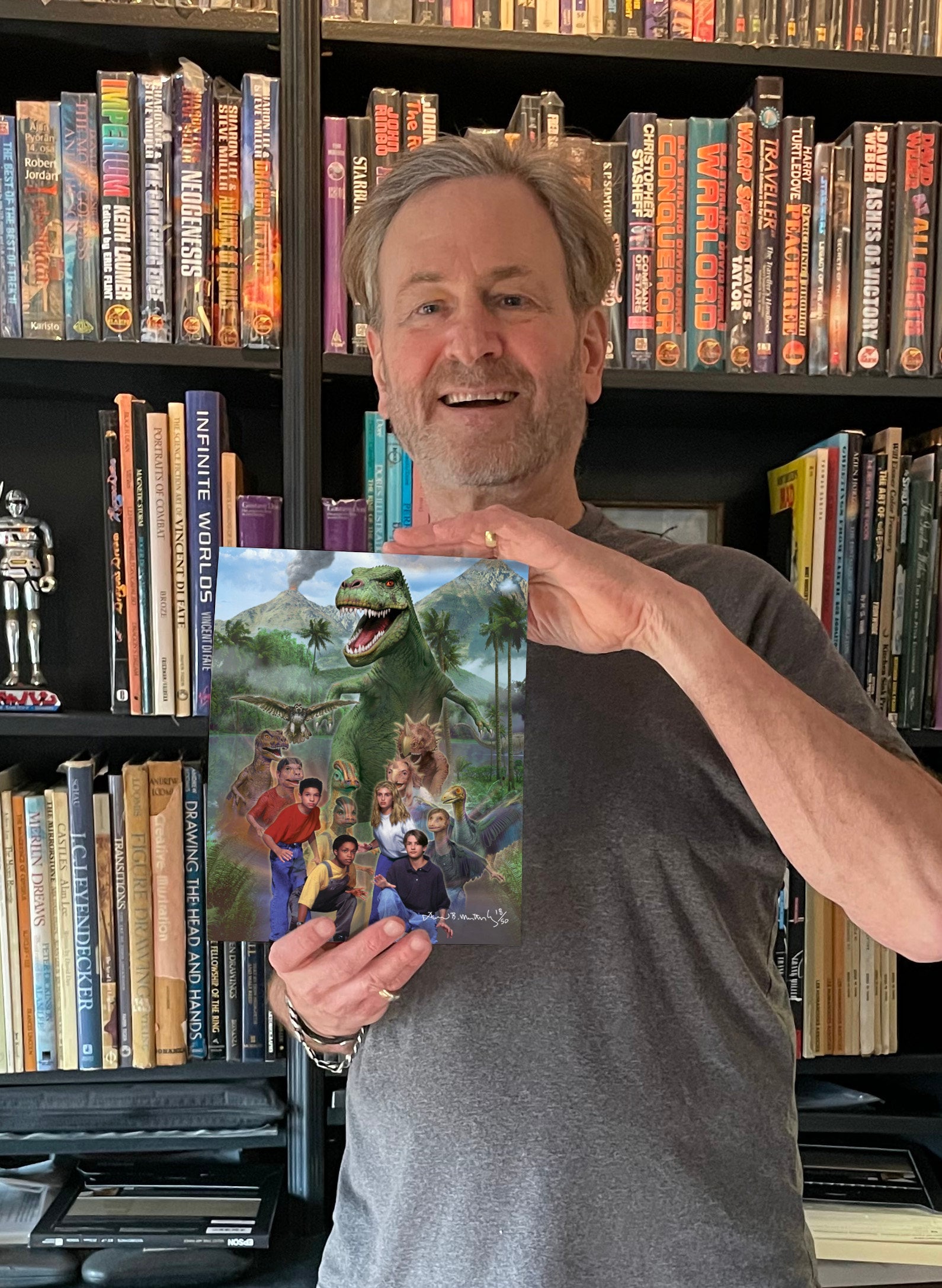 MEGAMORPHS #02: in the TIME of DINOSAURS Art Print, Signed and Numbered ...