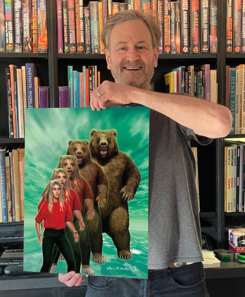 ANIMORPHS #07: THE STRANGER Art Print, Signed by the Artist - Etsy