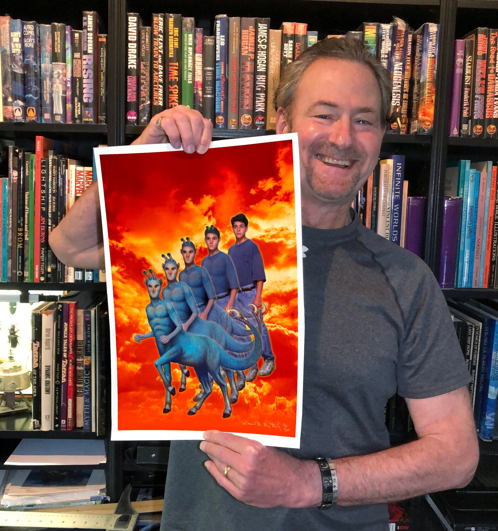 ANIMORPHS #08: THE ALIEN Art Print, Signed and Numbered by the Artist ...