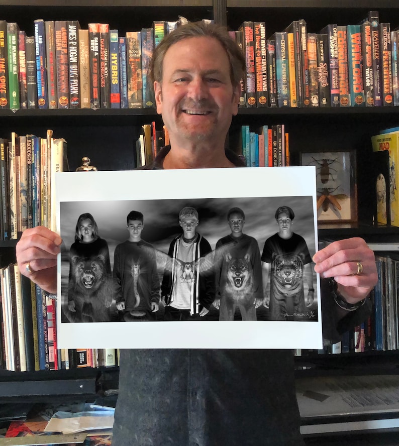 MEGAMORPHS 04: Back to Before Art Print Signed and Numbered | Etsy