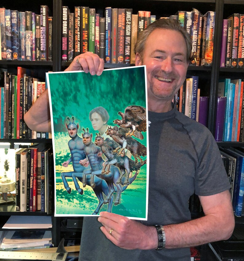 ANIMORPHS #33: THE ILLUSION Art Print, Signed and Numbered by the ...