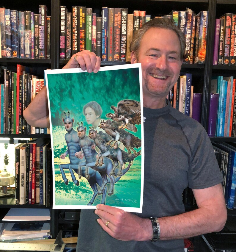 ANIMORPHS 33: THE ILLUSION art print signed and numbered by | Etsy