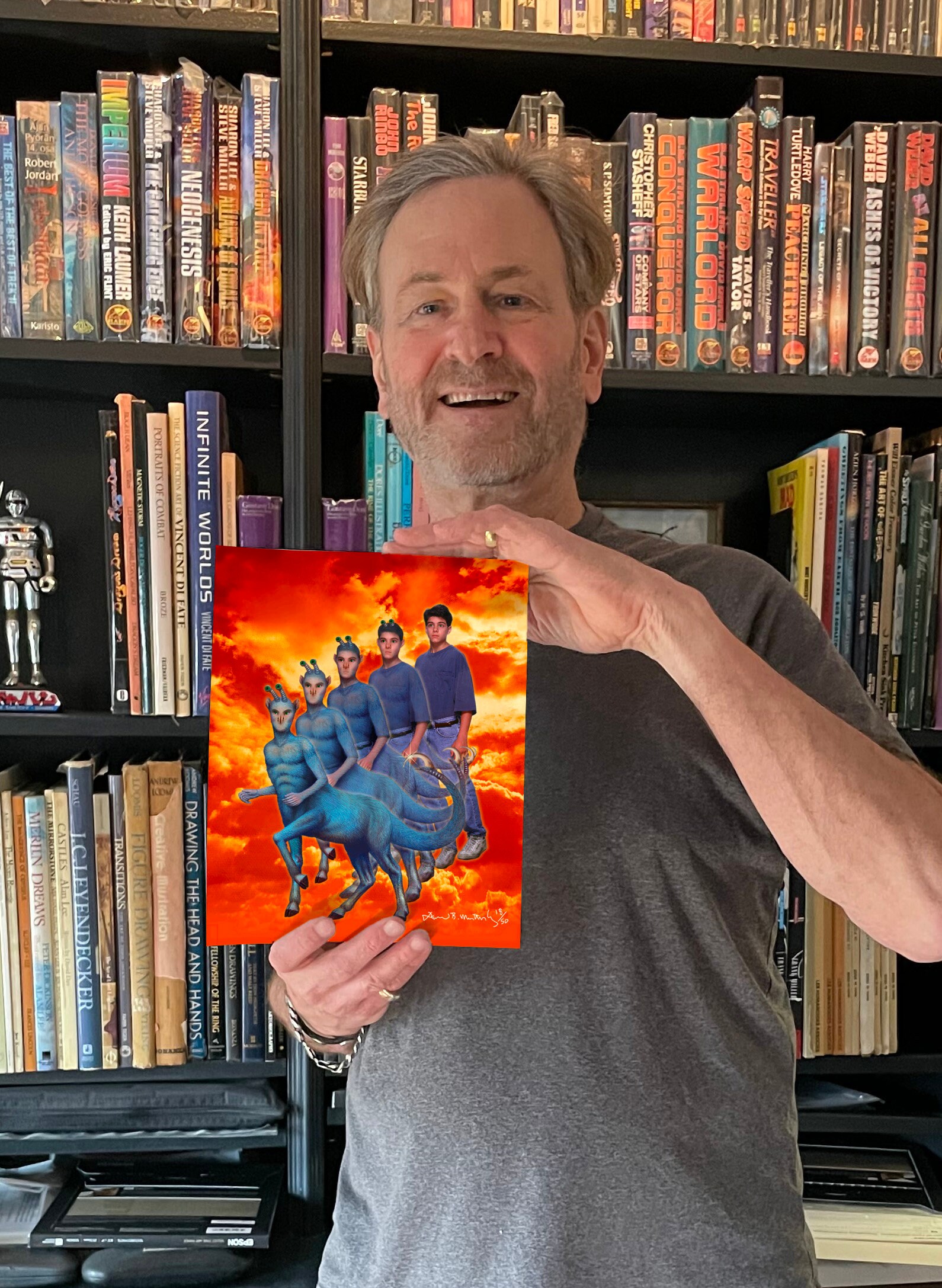 ANIMORPHS #08: THE ALIEN Art Print, Signed and Numbered by the Artist ...
