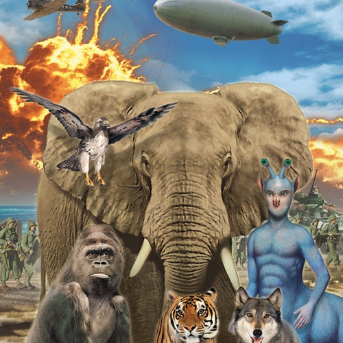 ANIMORPHS 03: THE ENCOUNTER Art Print Signed by the Artist - Etsy