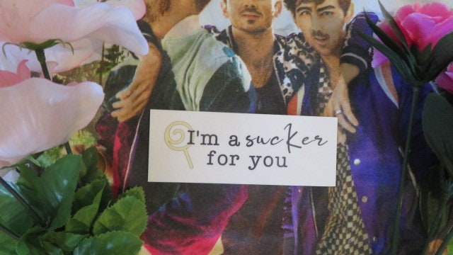 I'm a Sucker for You Jonas Brothers Bookmark - Etsy