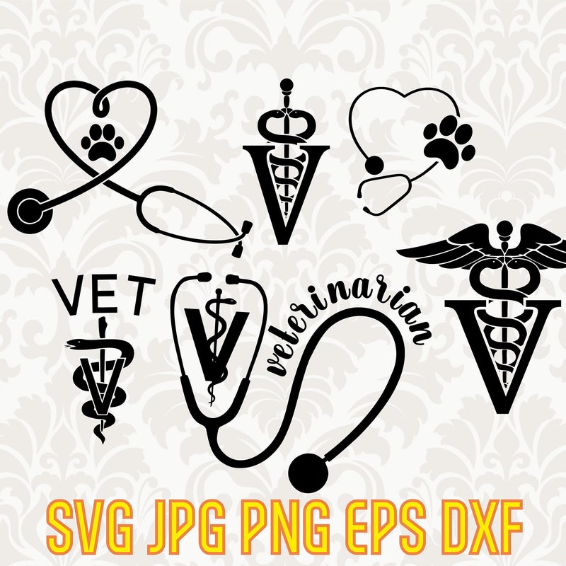 Vet Tech Svg - Etsy