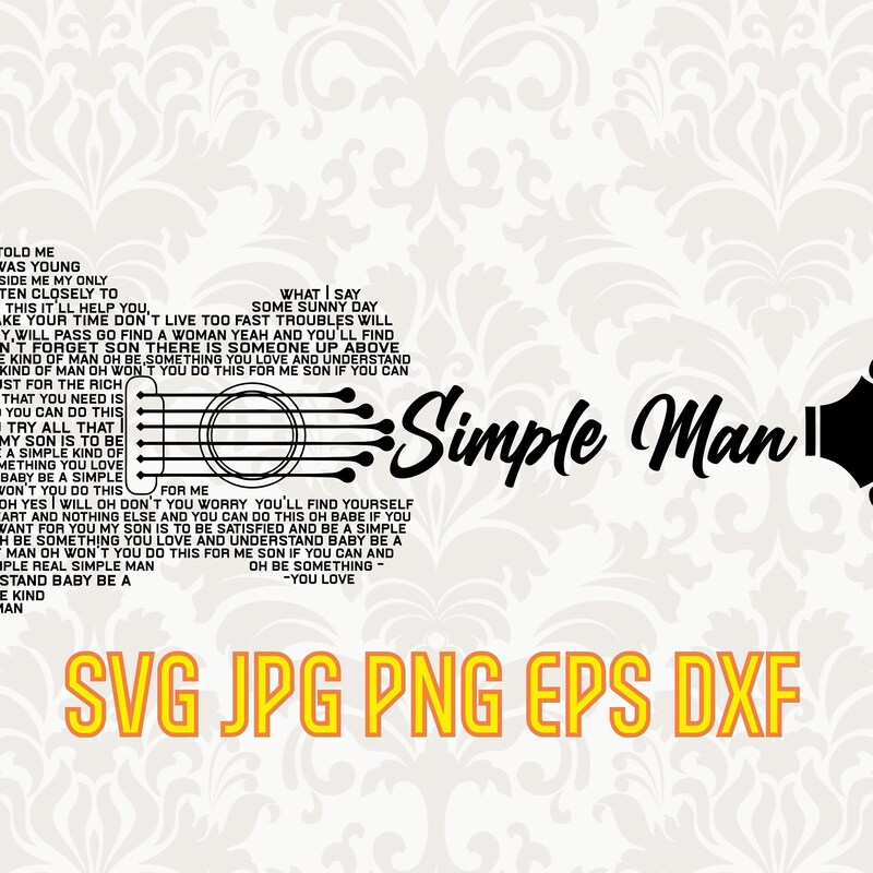 Simple Man - Etsy