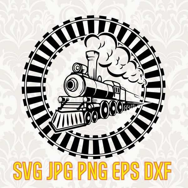 Railroad Tracks Svg - Etsy