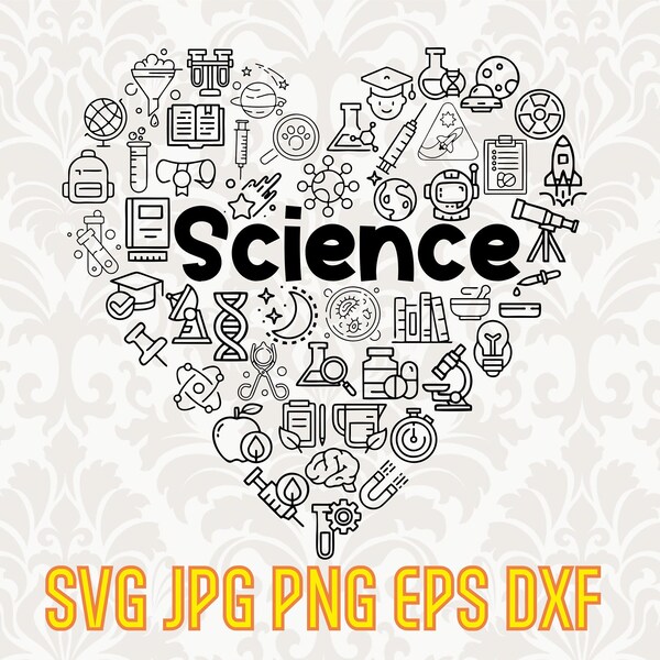 Science Svg - Etsy
