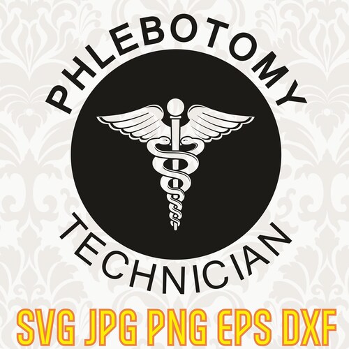 Phlebotomy Technician Svg Design Vector Phlebotomist - Etsy