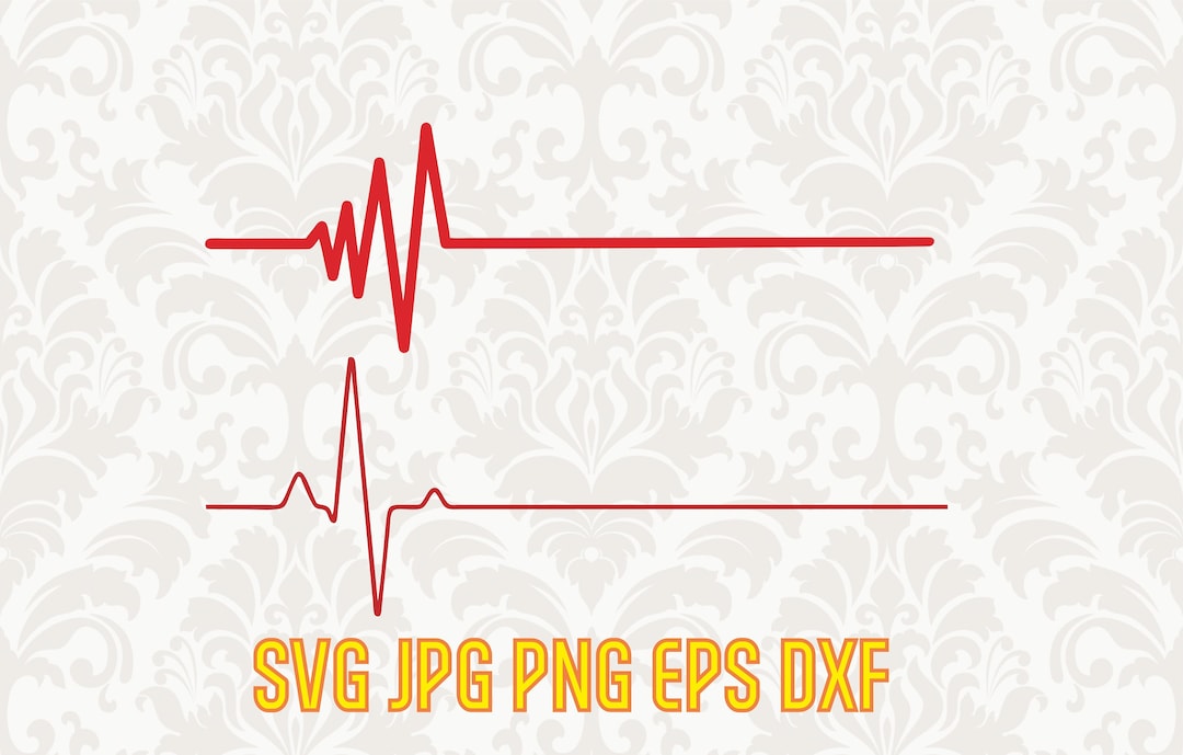 Cardiac Pulse Svg, Medical Svg, Doctor Svg, Heartbeat Png, Pulse ...