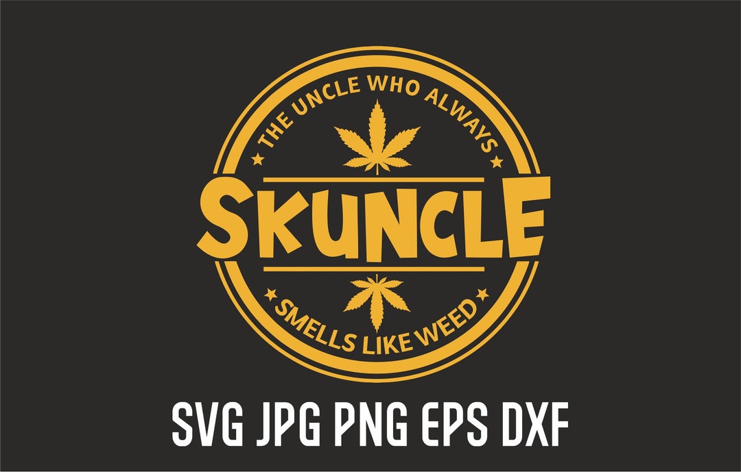 Uncle Svg, Skuncle Svg Clipart, Funny Uncle Shirt Print, Uncle Smoking ...