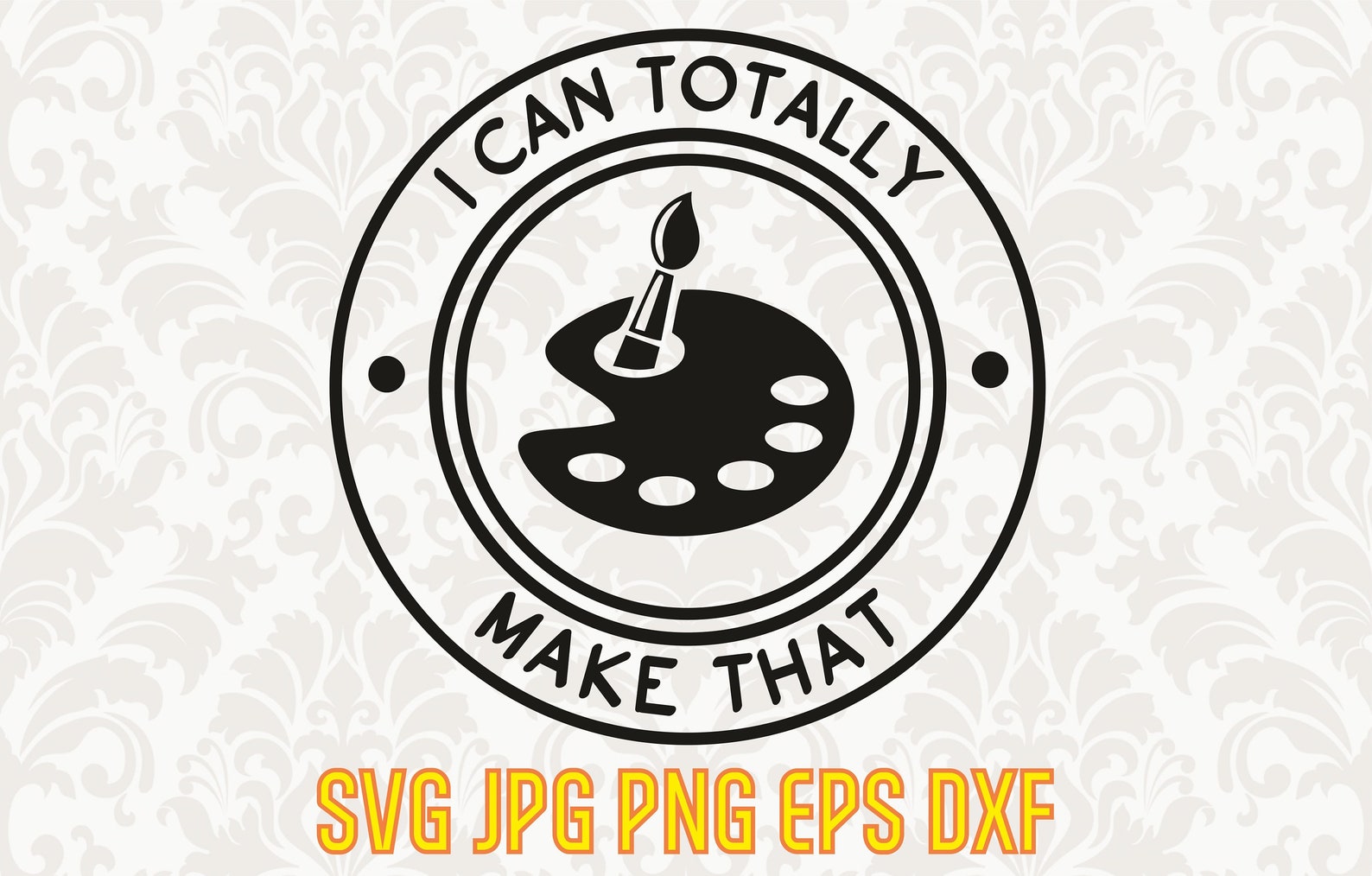 Painter Svg Paint Brush Silhouette Painting Artist Svg | Etsy