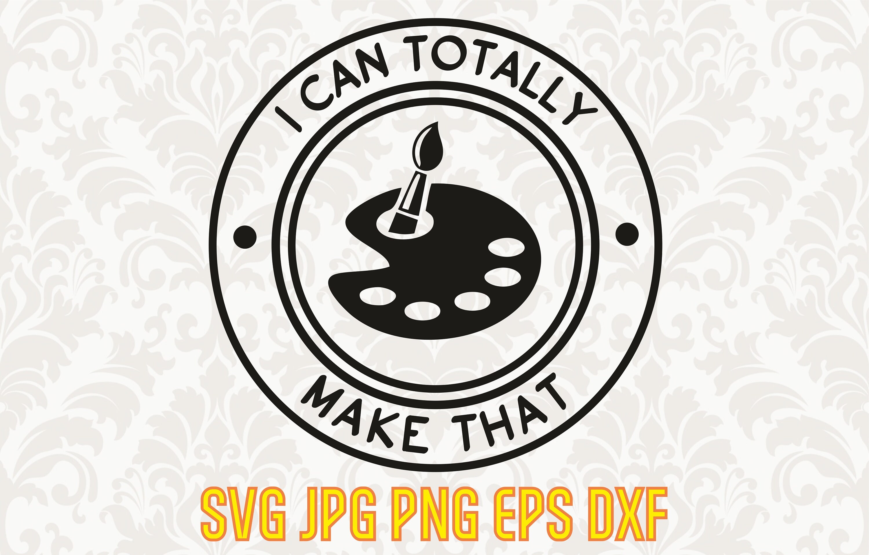 Painter svg paint brush silhouette painting artist svg | Etsy