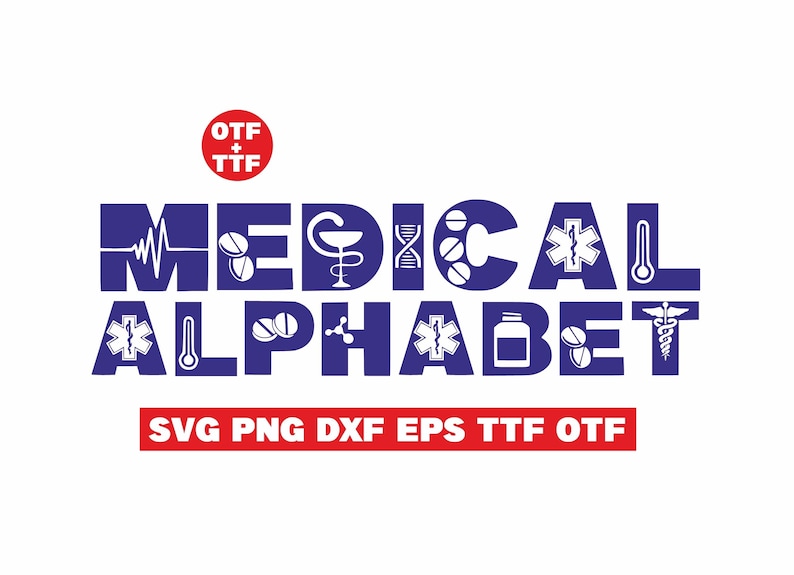 Buy Medical Font Svg Doctor Font Nurse Font Nurse Life Svg Online in ...