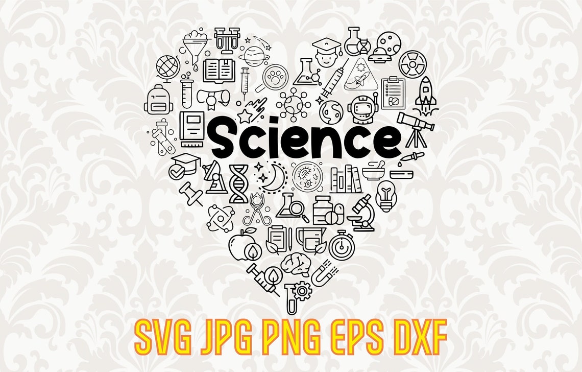 Love Science Svg Science Teacher Svg Scientist Gift School - Etsy