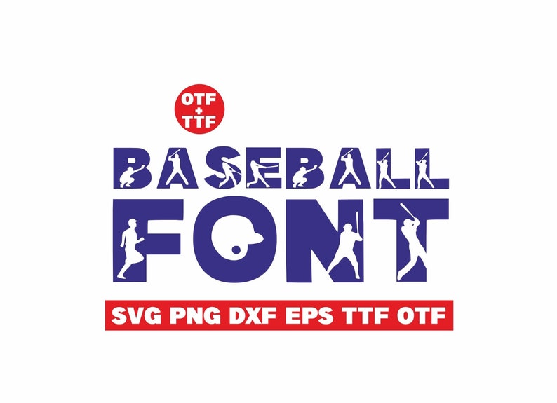 Fuente de béisbol svg, alfabeto de béisbol, fuente deportiva, fuente ...