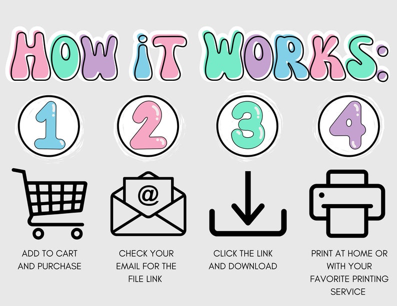 Retro Classroom Posters: Elementary School Decor (PDF Printable Set of ...