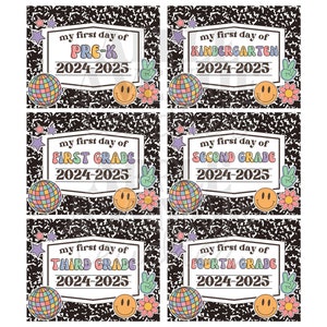 Kindergarten First Day of School Printable Back to School Photo Booth ...