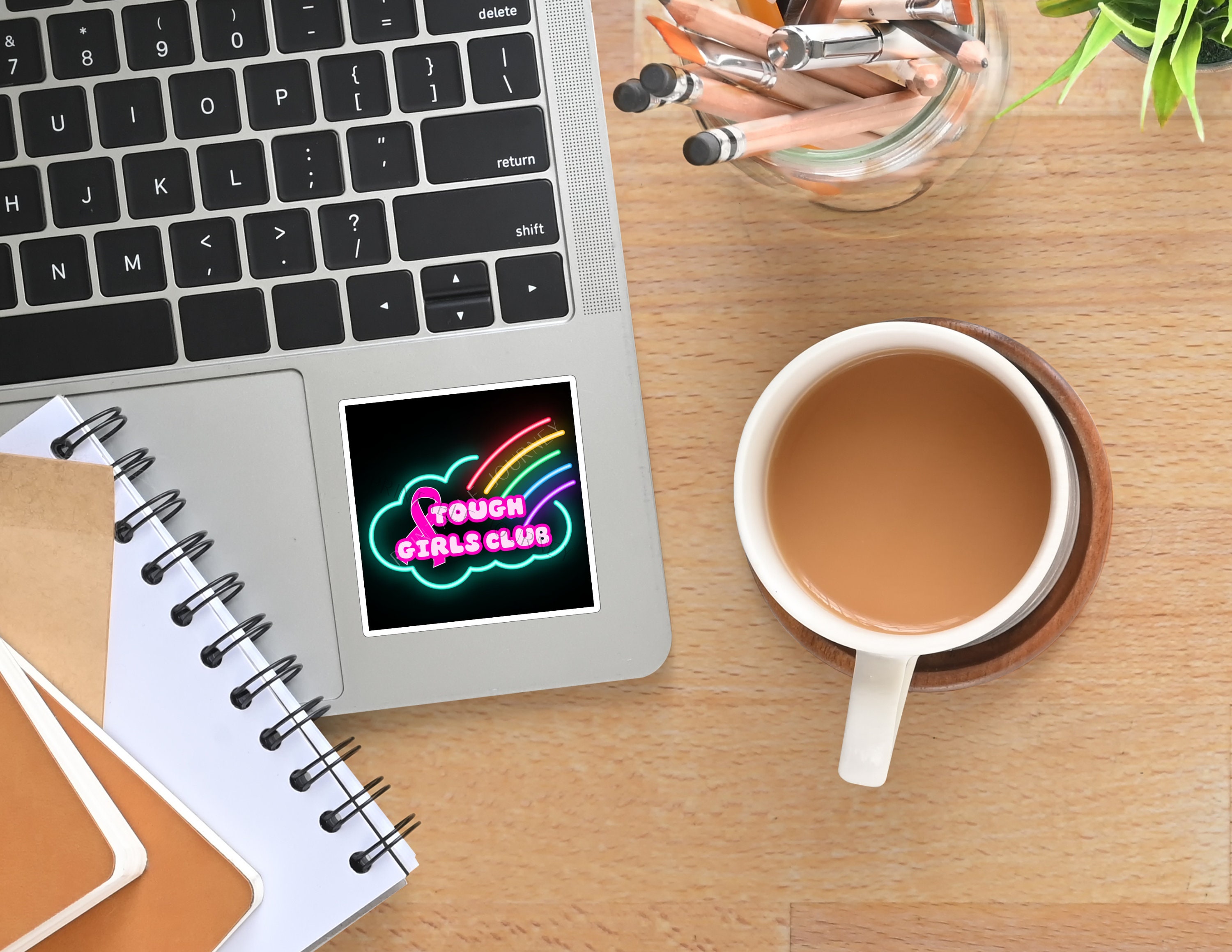 Breast Cancer Awareness Sticker Cancer Warrior Cancer Fighter Laptop ...