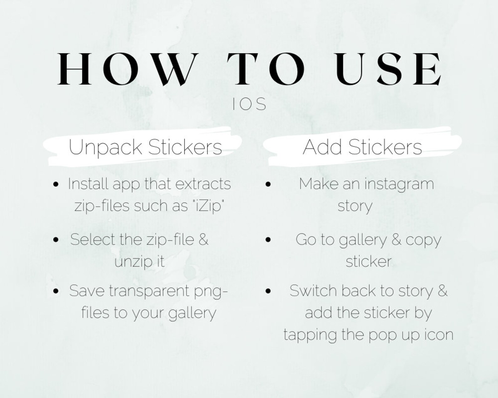 80 Instagram Story Stickers, Daily Stickers, Black and White ...