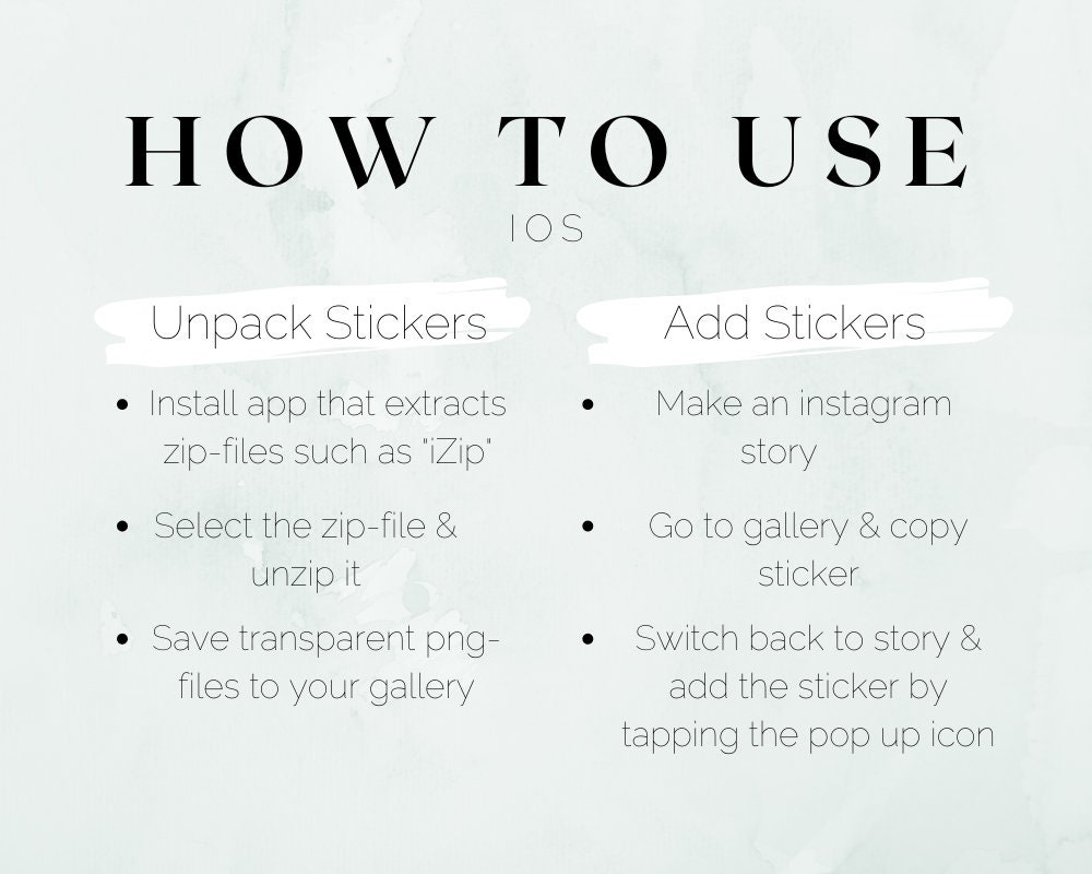80 Instagram Story Stickers, Daily Stickers, Black and White ...