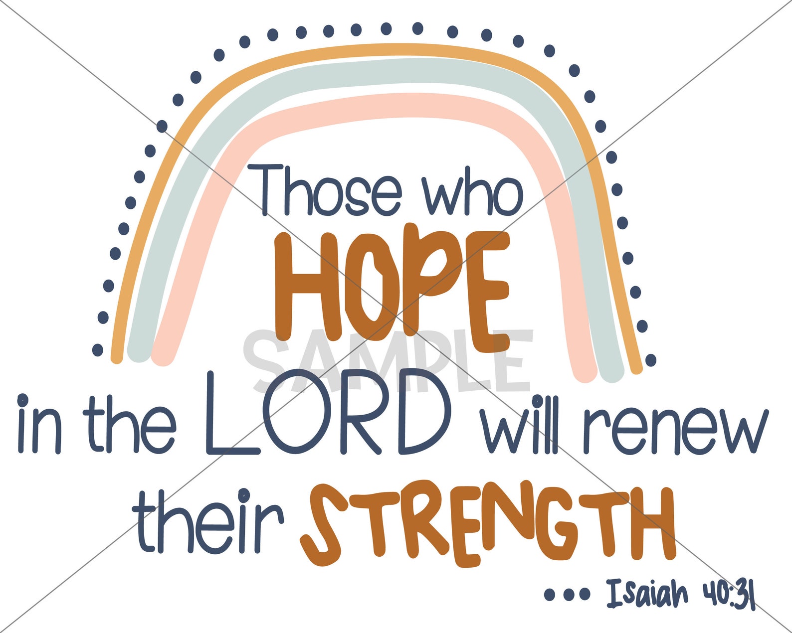 Isaiah 40:41 Bible Verse Printable Scripture Art INSTANT DOWNLOAD - Etsy