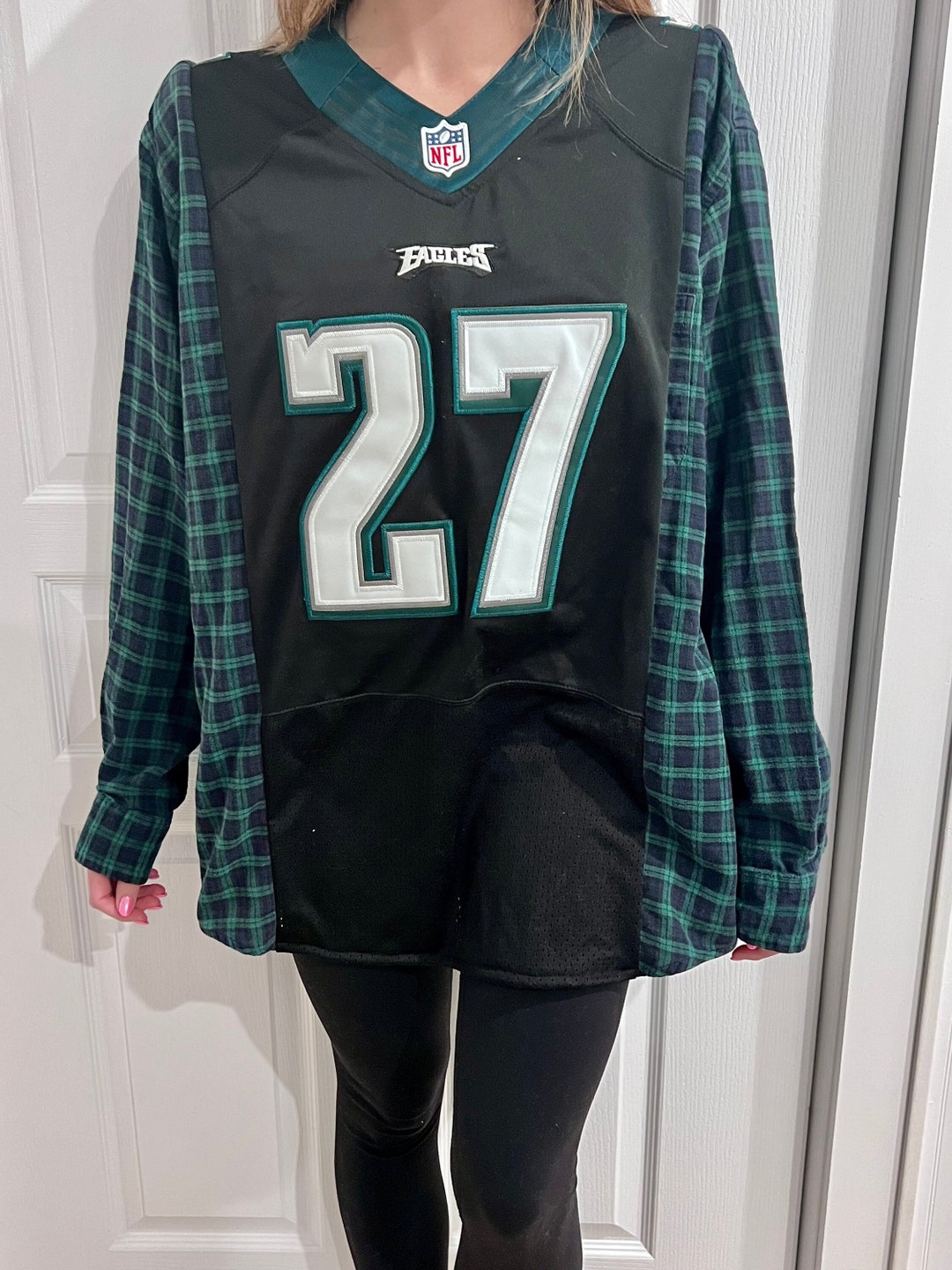 Vintage Spliced Flannel Shirtmalcolm Jenkinsfootball Shirtfootball ...