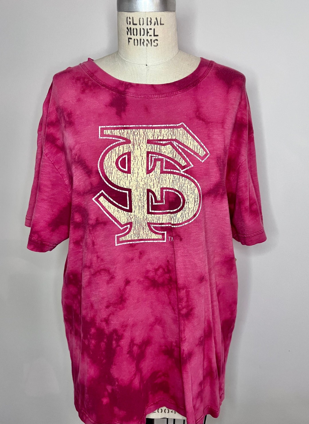 Upcycled Florida State University Tee|fsu Shirt|vintage College|college ...