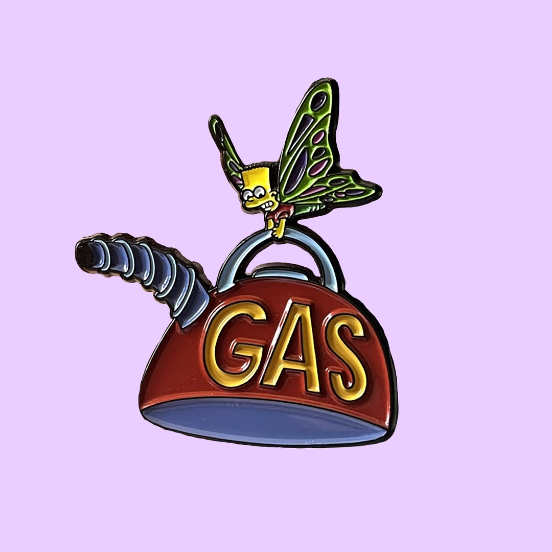 The Simpsons No One Ever Suspects the Butterfly 1.75 Enamel Pin - Etsy