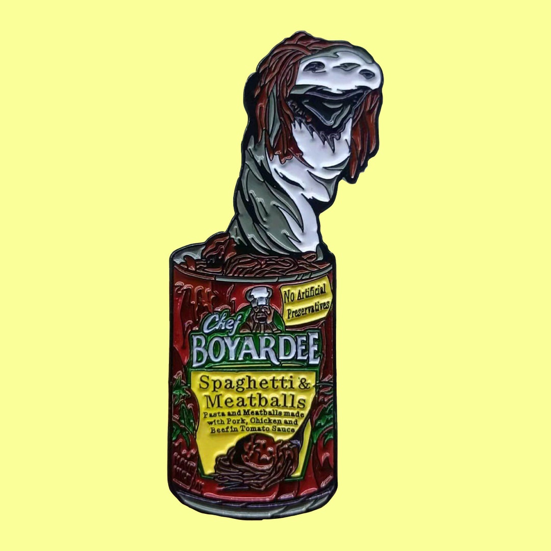 Mankind Mr Socko Boyardee Enamel Pin - Etsy