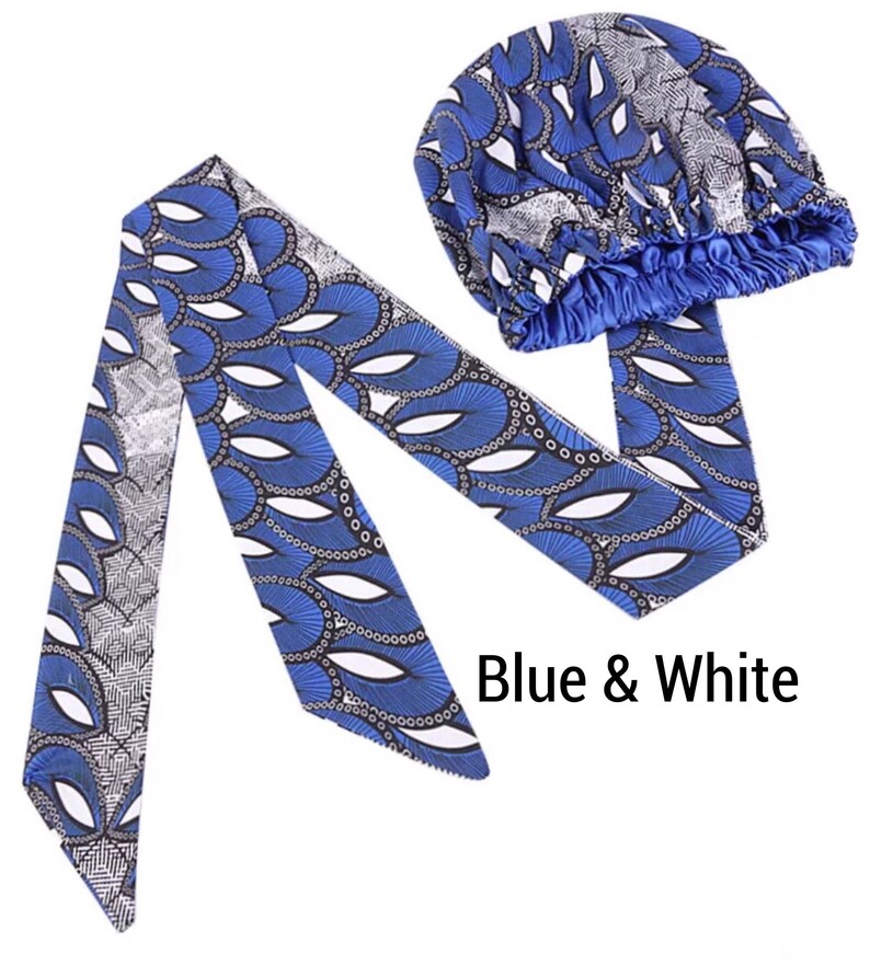 Satin Lined Bonnet Head Wrap for Women African Print Satin - Etsy
