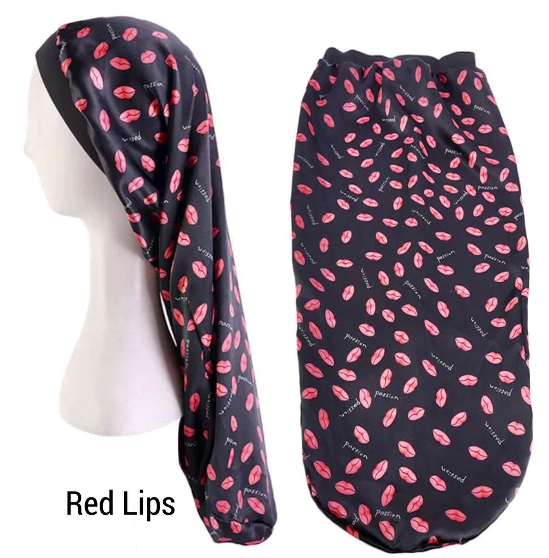 Value Satin Bonnet for Dreads, Satin Bonnet for Braids, Long Satin ...