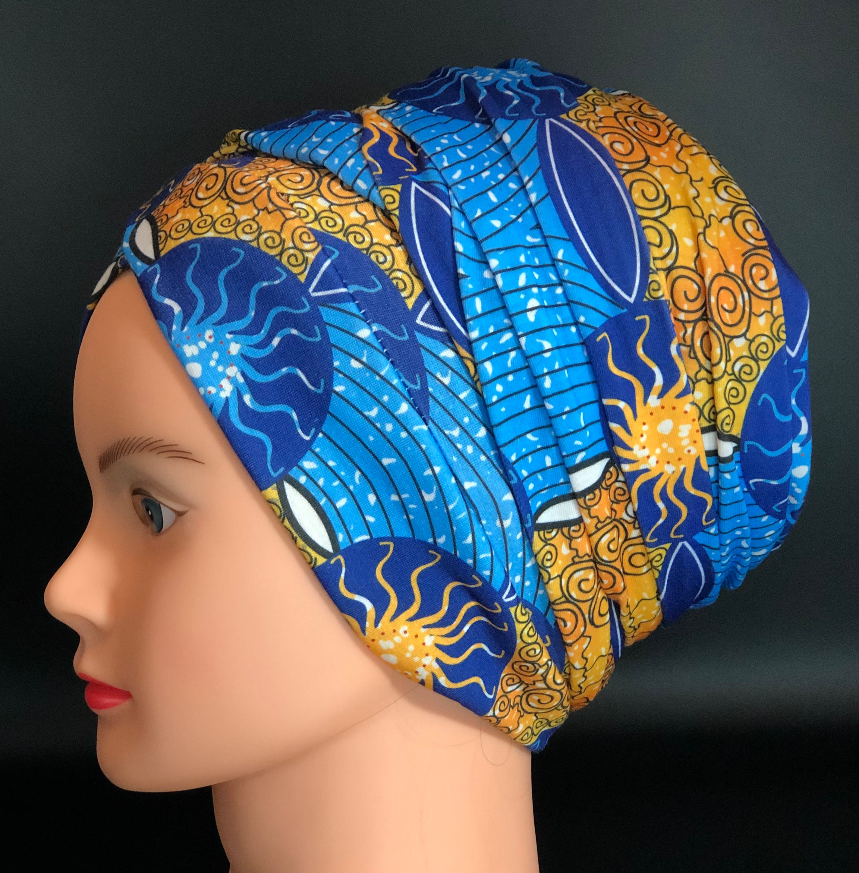 Value Easy Head Wrap Turban Boho Head Wrap Pre-sewn Turban | Etsy