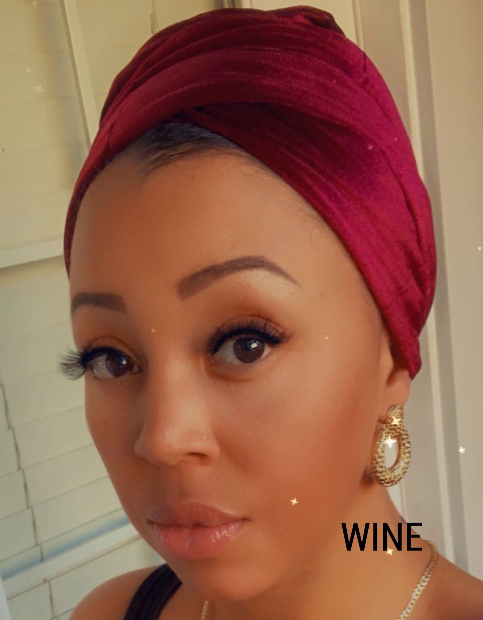 Value Velvet Head Wrap Pre-sewn Turban Pre-tied Head Wrap - Etsy