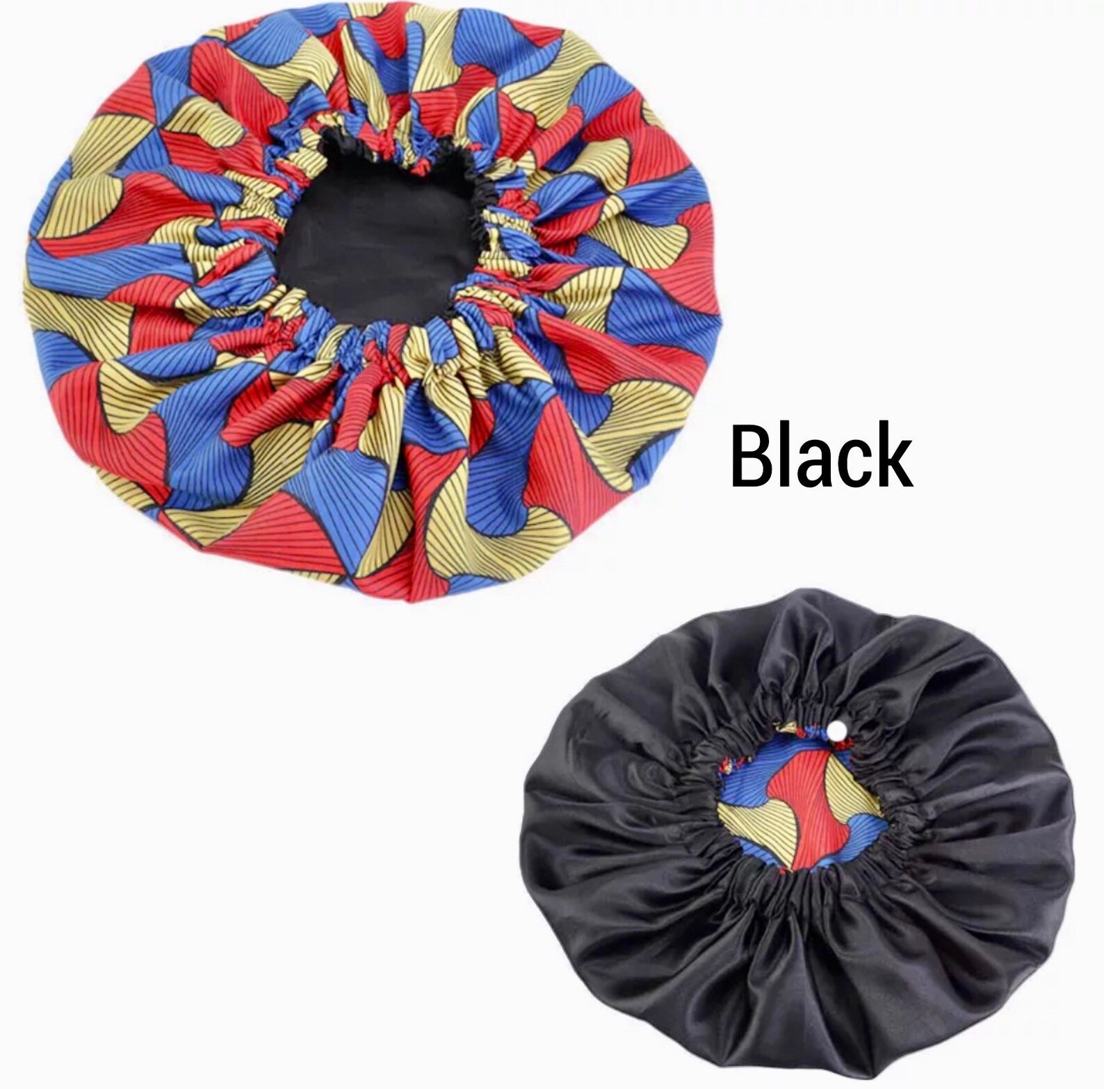 Value Satin-lined Bonnet African Print Bonnet Satin Bonnet - Etsy