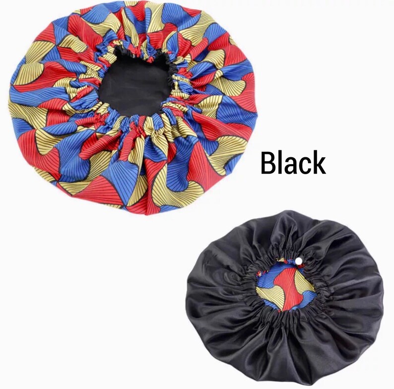 Value Satin-lined Bonnet African Print Bonnet Satin Bonnet - Etsy