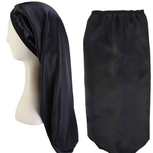 Value Satin Bonnet for Dreads, Satin Bonnet for Braids, Long Satin ...