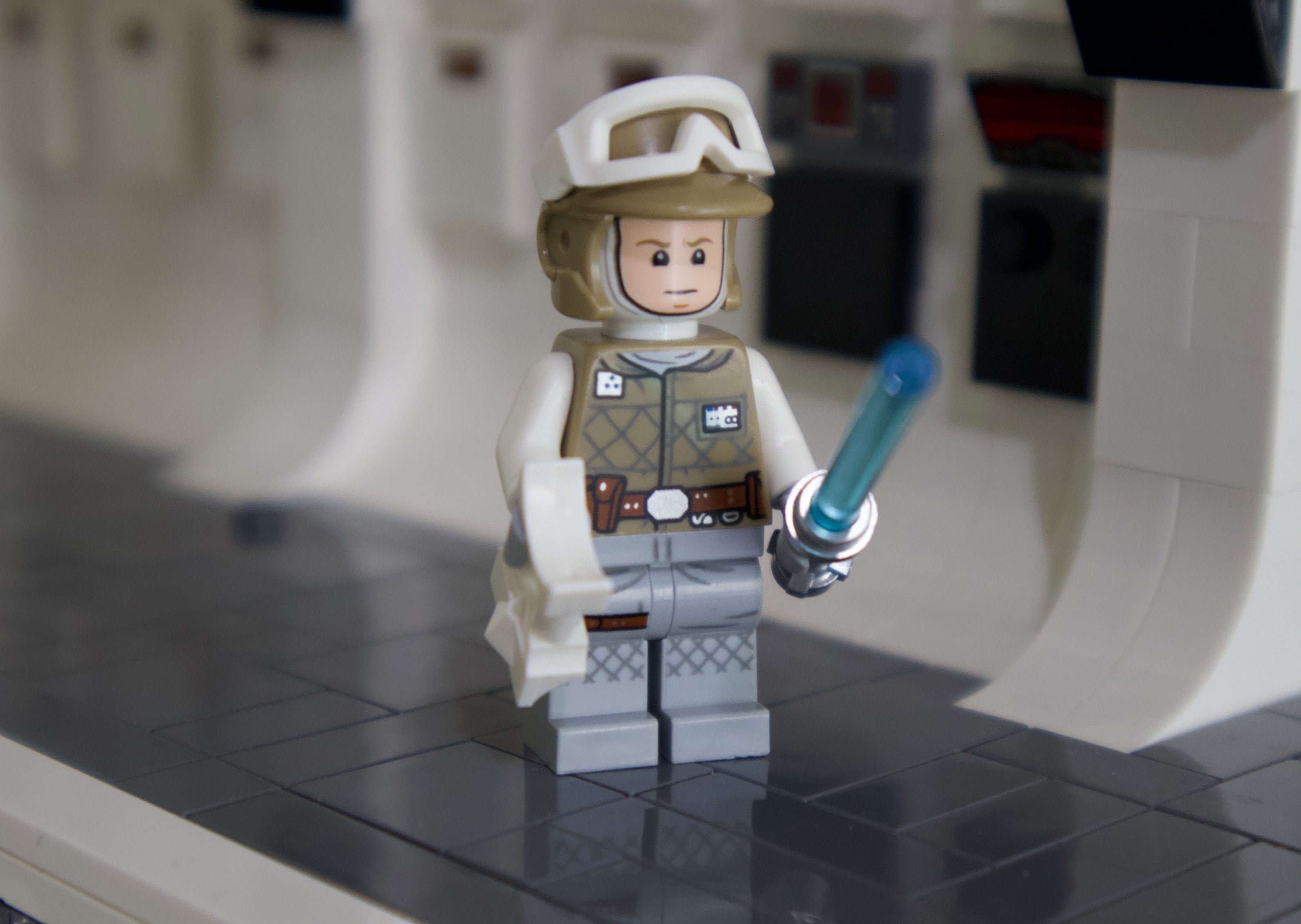 New Lego Star Wars Luke Hoth Rebel Trooper Figure with Blue | Etsy