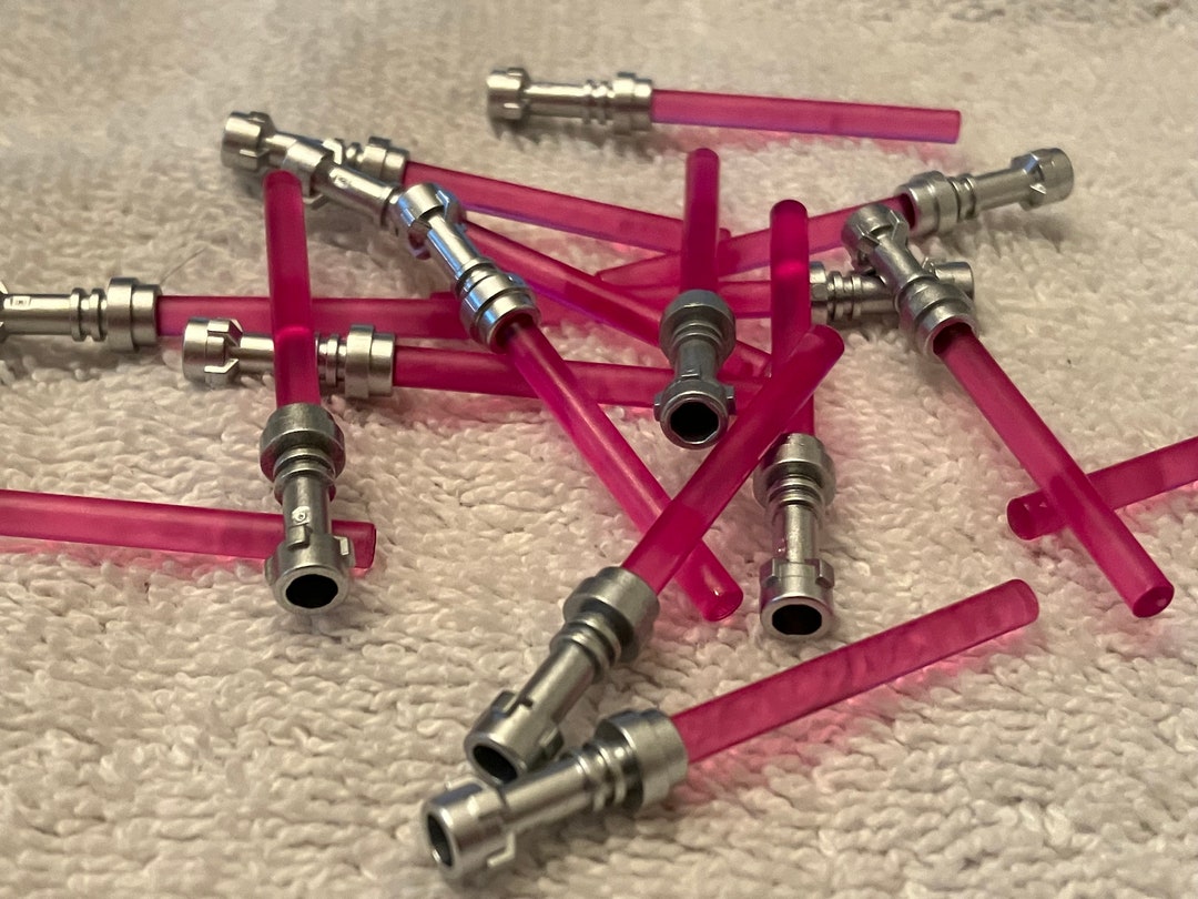 New Lego Bulk Star Wars Pink Lightsabers - Etsy