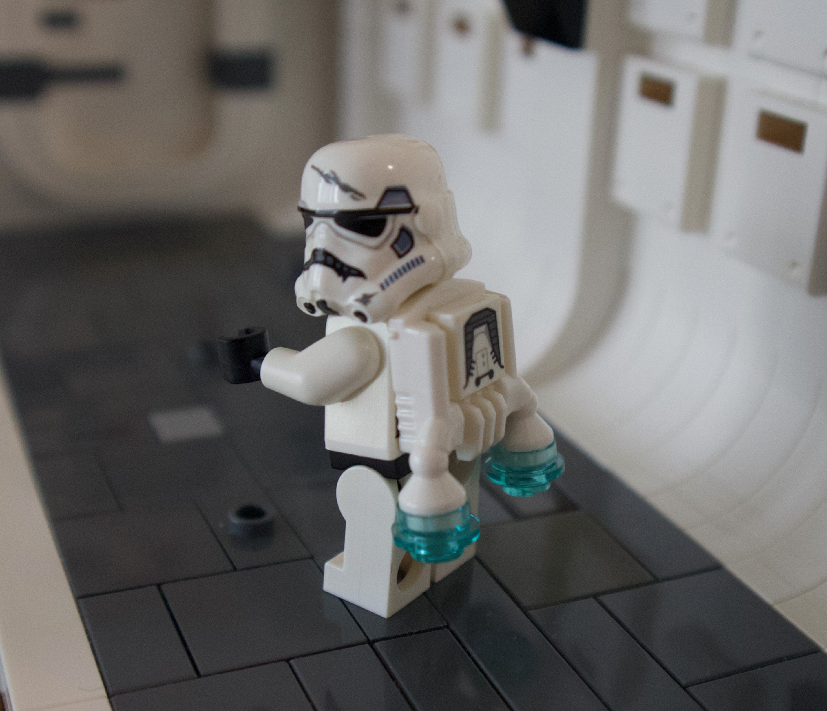 New Lego Star Wars Imperial Jetpack Jump Trooper Minifigure - Etsy