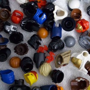 Lego Minifigure Body Parts Set: (20x) Piece Lot Head, Torso, Legs ...