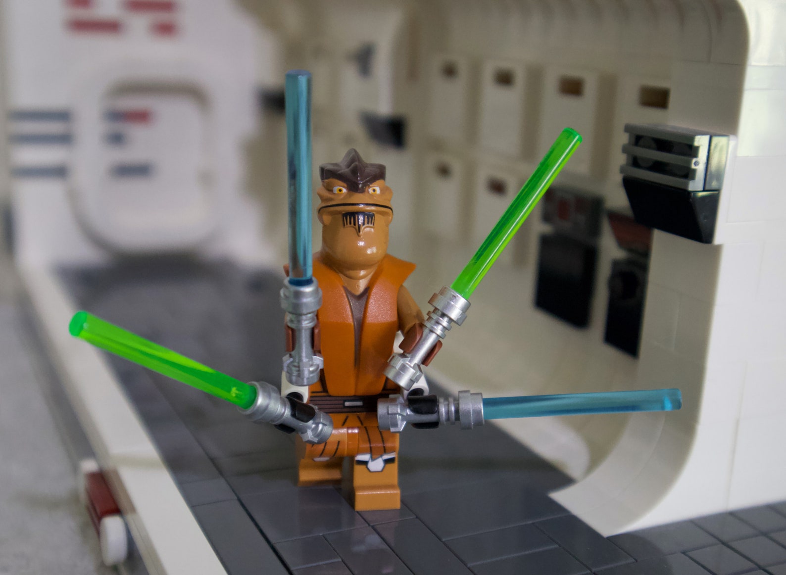 New Lego Star Wars Pong Krell Jedi Master With 2x Double | Etsy