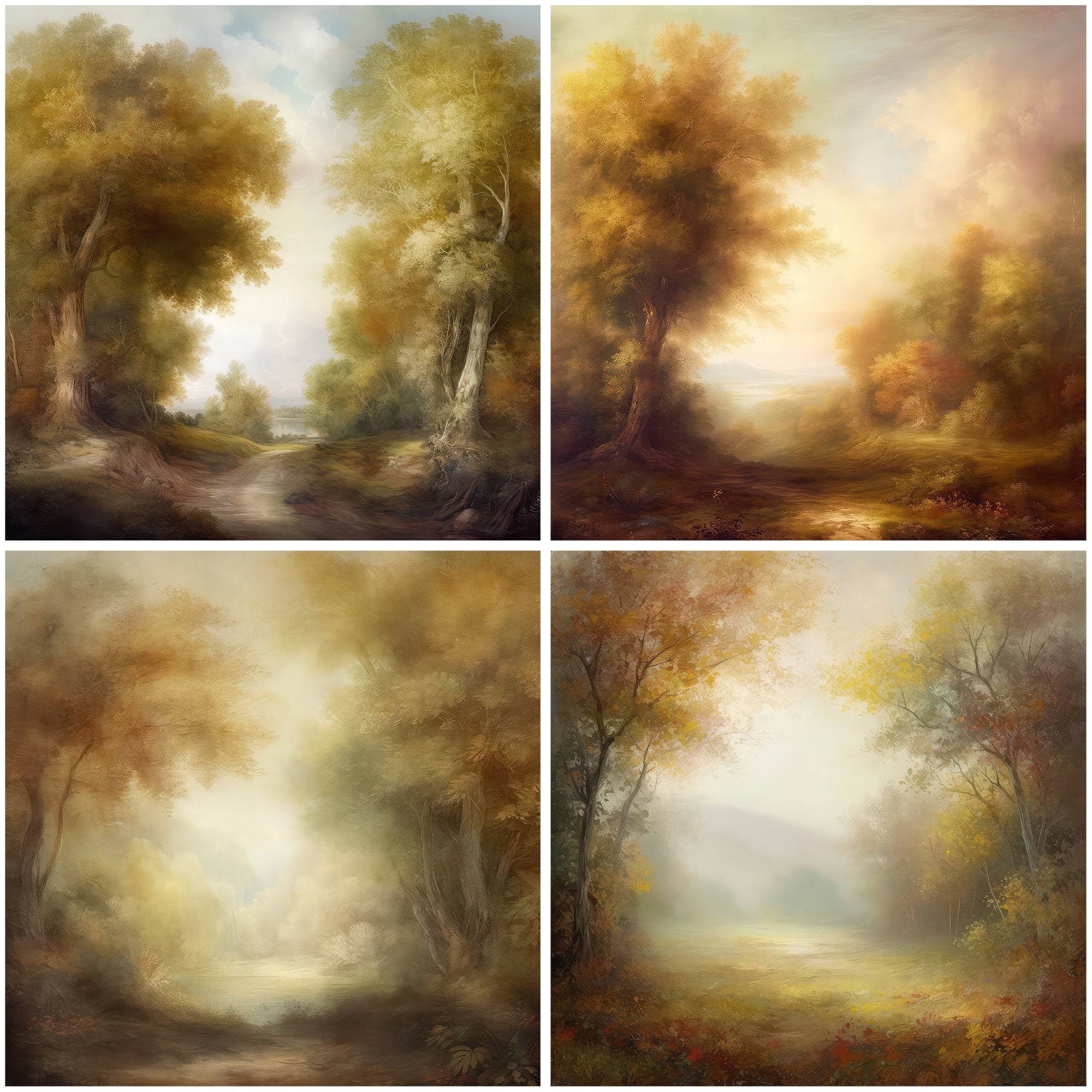 Autumn Background/fall Photo Backgrounds/faerie Backdrops/enchanted ...