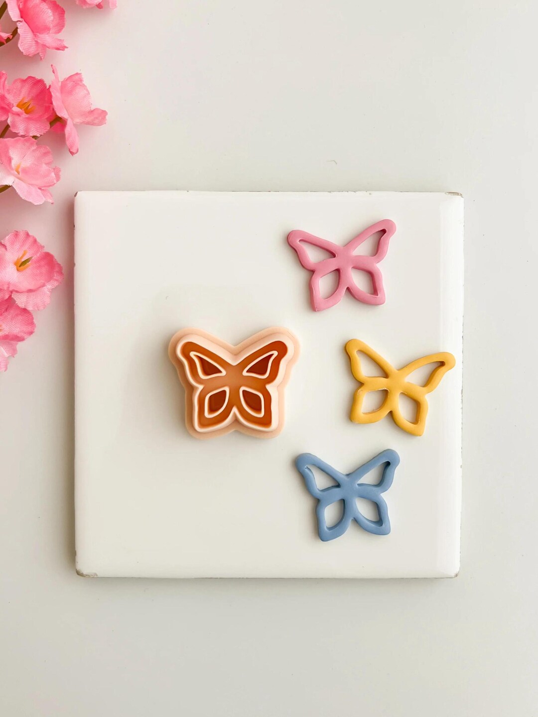Butterfly Cutout No. 1 Clay Cutter | Butterfly Cutout No. 1 Polymer ...