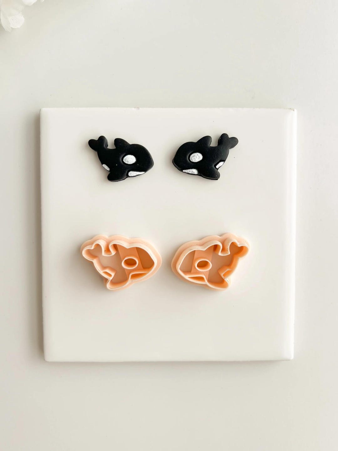 Orca Whale Clay Cutter | Polymer Clay Cutter for DIY Ocean Earrings ...