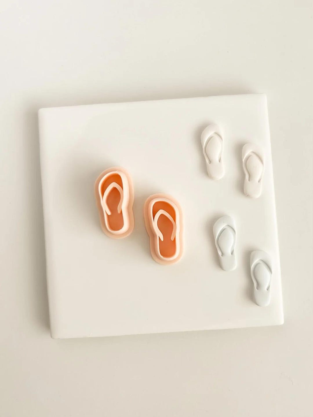Flip Flops Clay Cutter | Polymer Clay Cutter for DIY Summer Earrings ...
