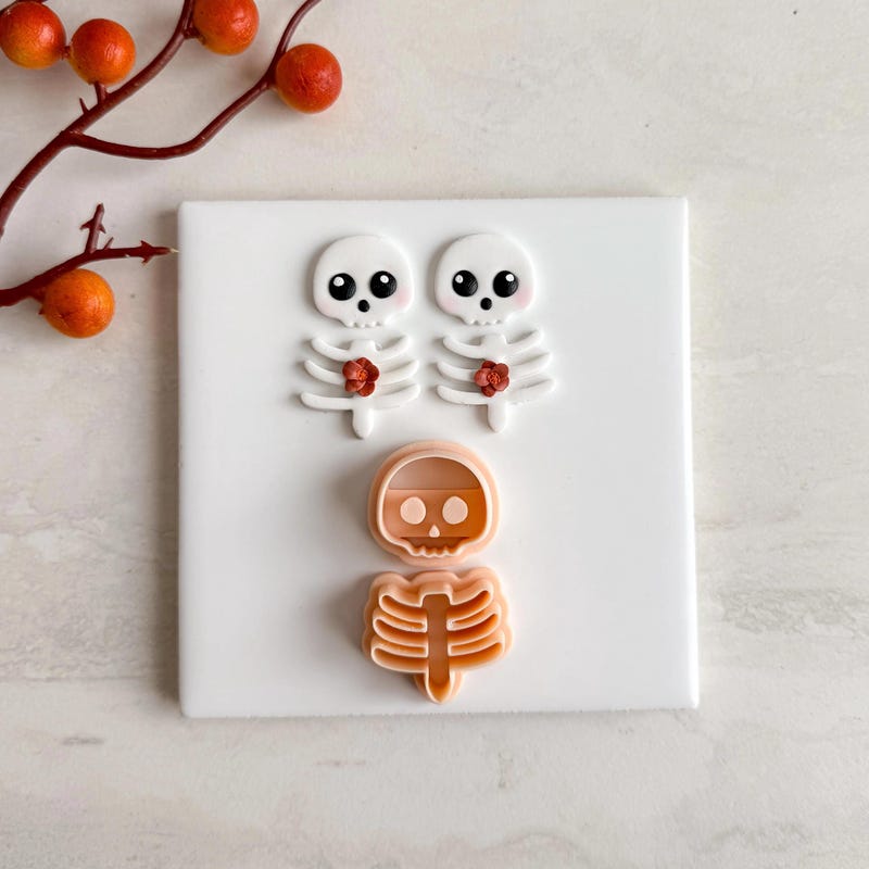 Clay Skeleton - Etsy